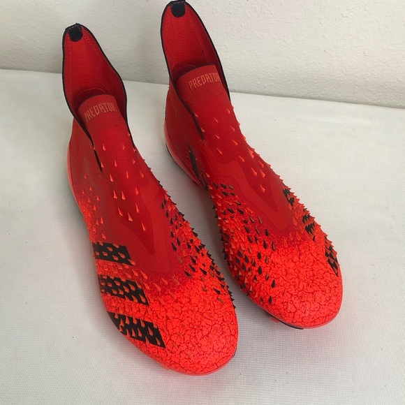 adidas | Shoes | Adidas Predator Demonskin Solar Red Size Us 2 Nwot ...